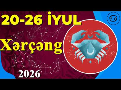 ♋ Xərçəng Bürcü 20–26 İyul | Sevgi, Pul və Karyerada Gözlənilməz Xəbərlər! 🍀