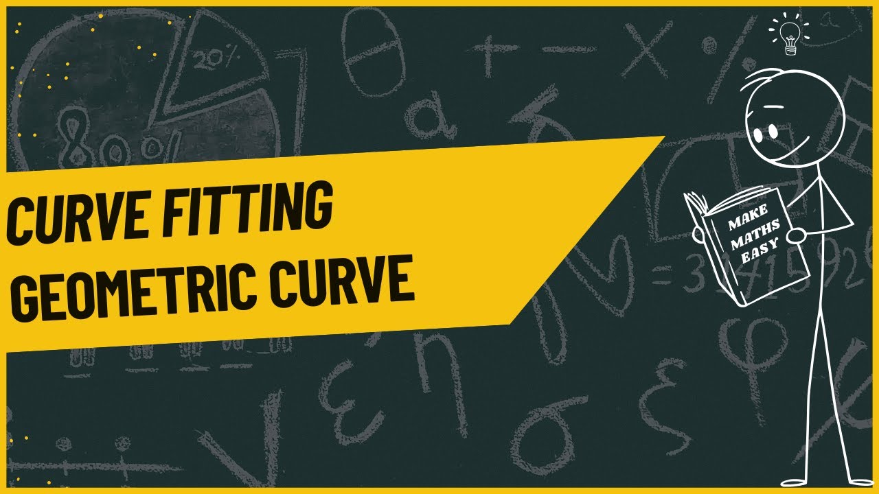 Curve Fitting - Geometric Curve (Power Curve) | Make Maths Easy - YouTube
