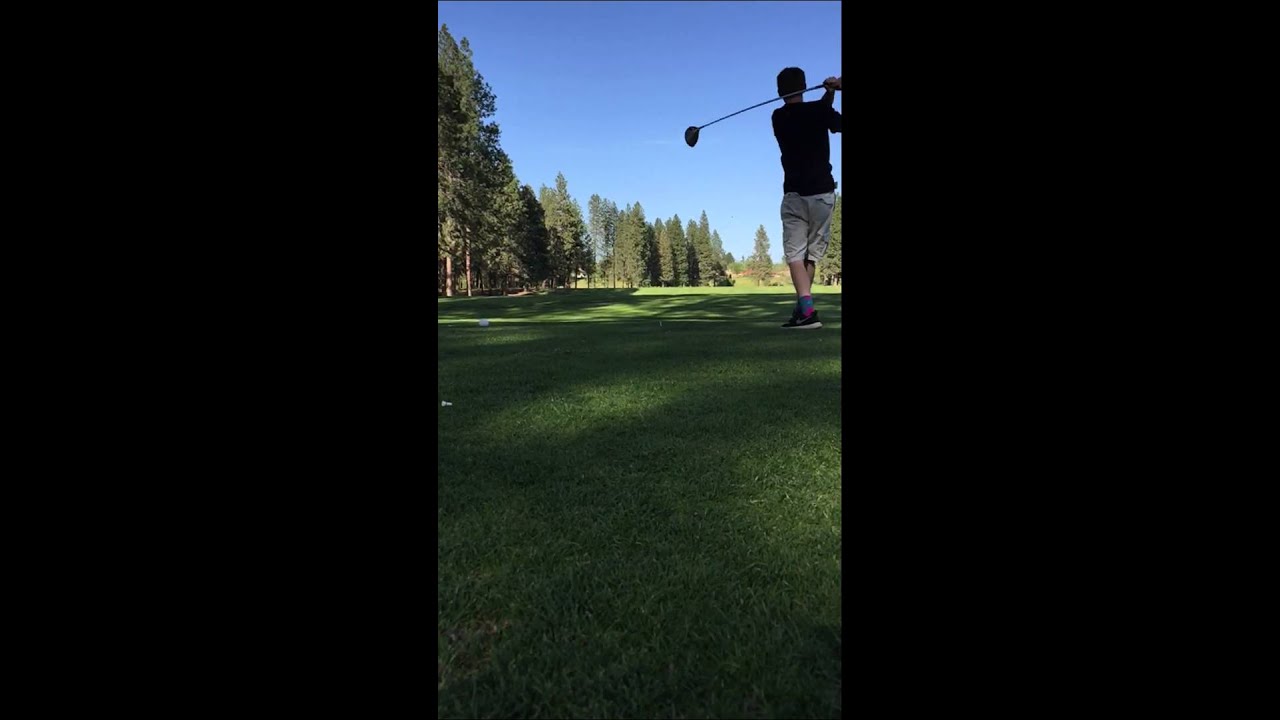 Baseball player golf swing - YouTube