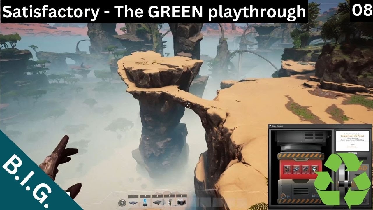 Satisfactory Green Playthrough - Day 08 - Last Phase and makin 'it ...