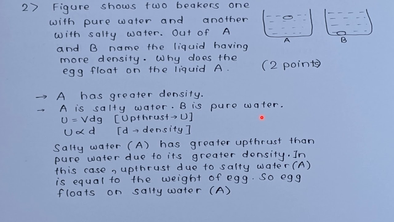 SEE 2076 Science || Question 2 || Model Set 1 - YouTube