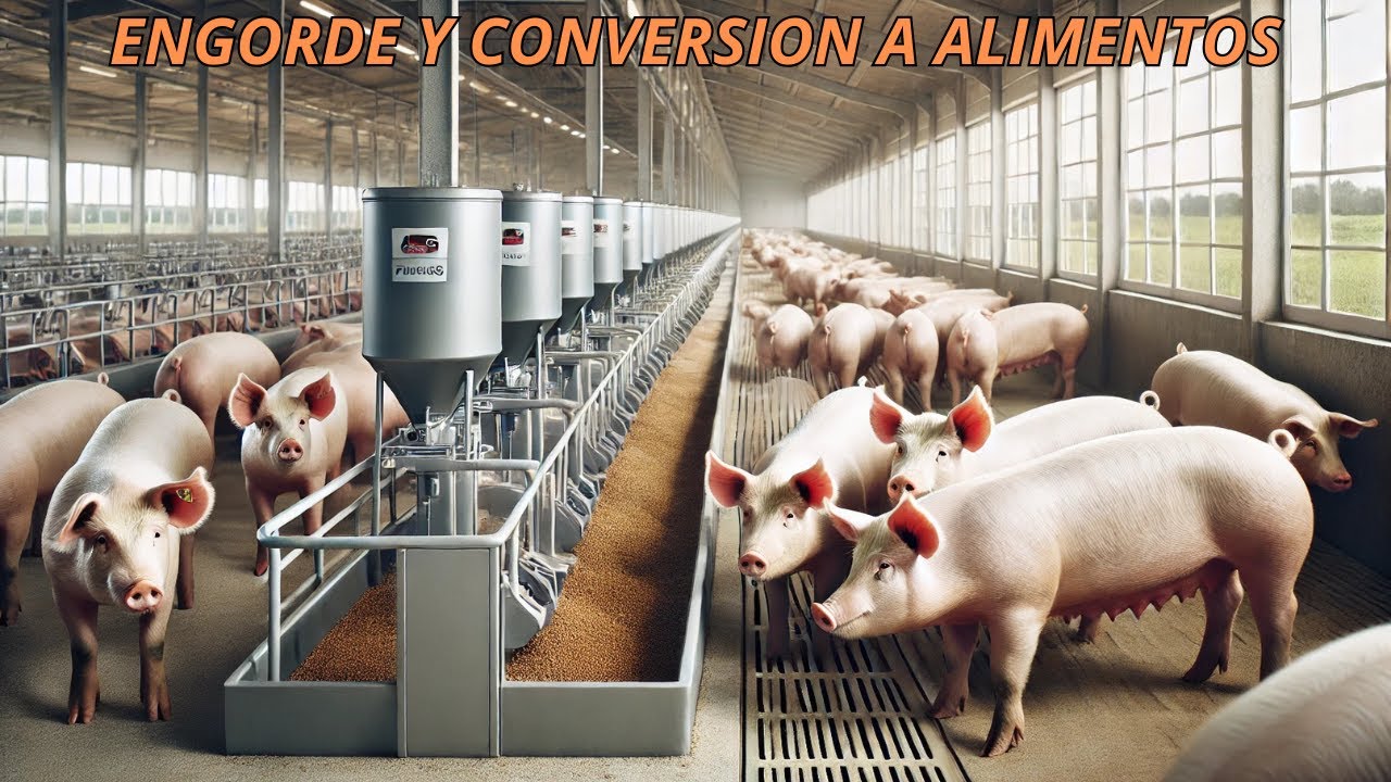 Engorde de Cerdos Mejores Alimentos para una Conversión Eficaz - YouTube