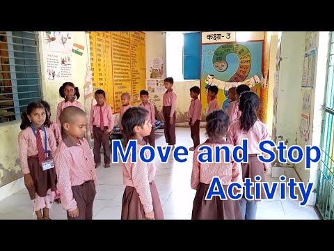 MOVE And STOP Activity/unique activity/खेल गतिविधि/मानसिक नियंत्रण ...