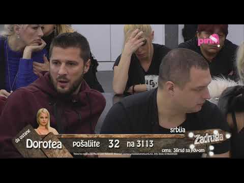 Zadruga 2 - Dragana odgovara na pitanja o Siniši i Pavlu - 06.01.2019.