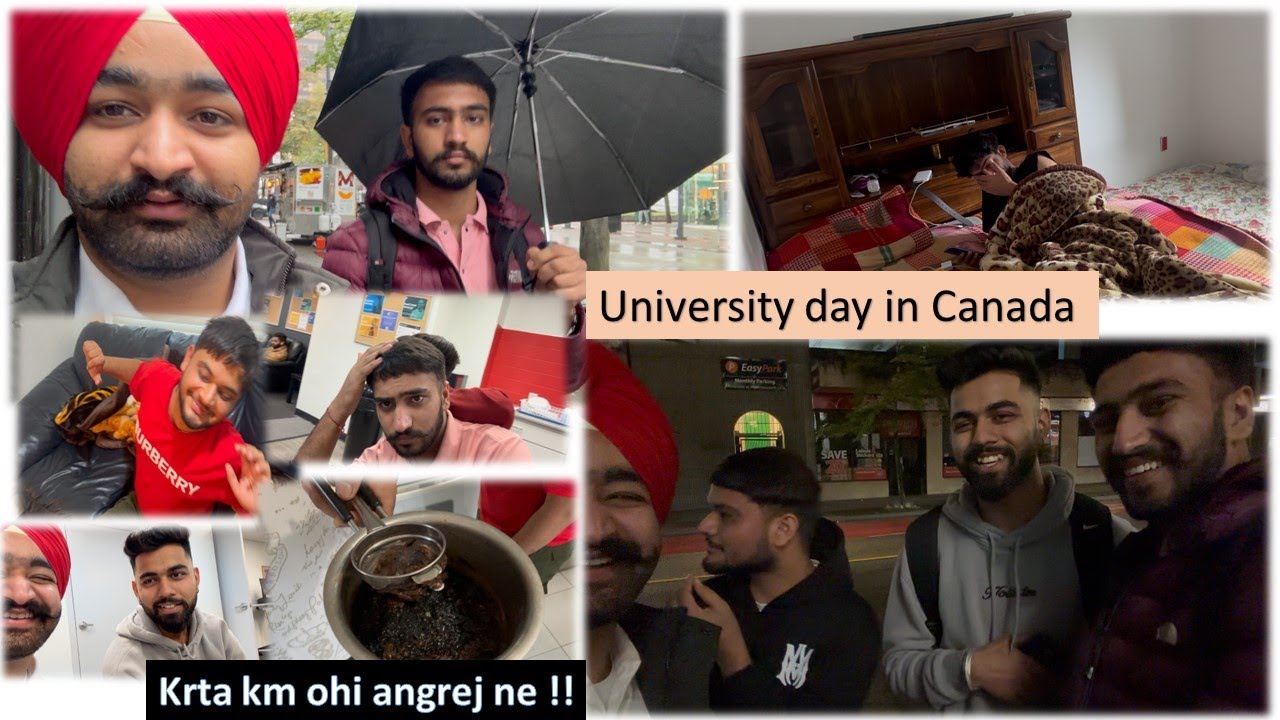 UNIVERSITY DAY IN CANADA PUNJABI VLOG PREET RAI DREAM STUDIO 2023 UCW ...