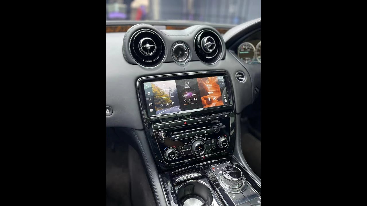 Android12 Jaguar XJ Car Navigation - YouTube