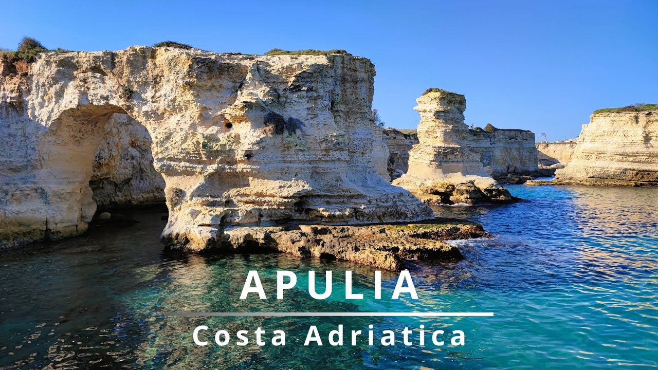 Apulia Costa Adriatica | Puglia Italy | 4K FILM DRONE - YouTube