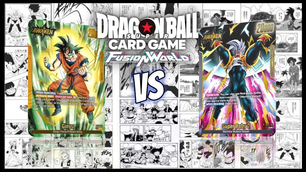 SET 4 GINYU : DRAGON BALL SUPER FUSION WORLD GAMEPLAY (Y) GINYU VS (B ...