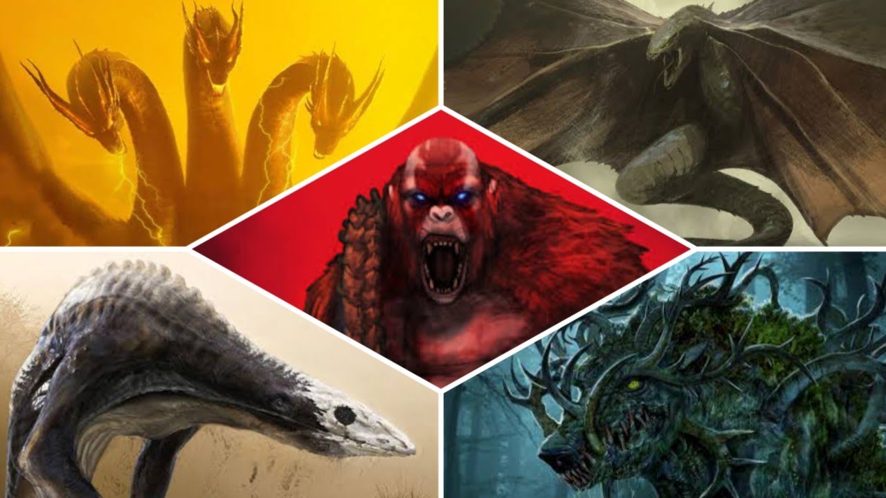 Top 20 Evil Titans In Monsterverse - YouTube