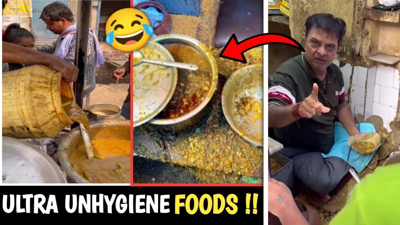 DIRTY AND UNHYGIENIC STREET FOOD OF INDIA | STOP IT | @BapkaBap110 ...