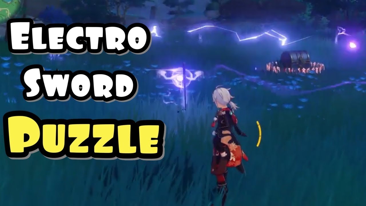 How to Solve Electro Sword Puzzle | Genshin Impact - YouTube
