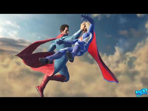INJUSTICE 2 All Super Moves Performed on Power Girl (Fresh Game)