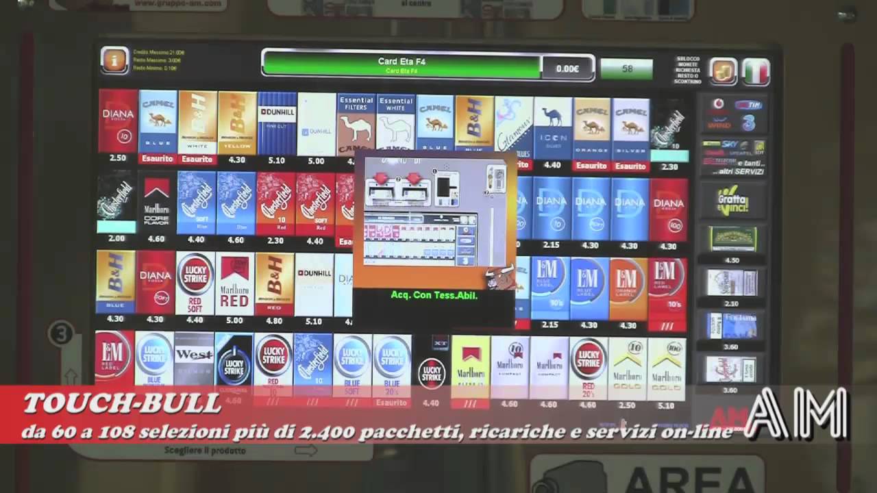 AM DISTRIBUTORI AUTOMATICI TOUCH ACQUISTO - YouTube