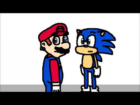 Super Mario x Sonic Shorts: Mario and Sonic's Reaction to themselves