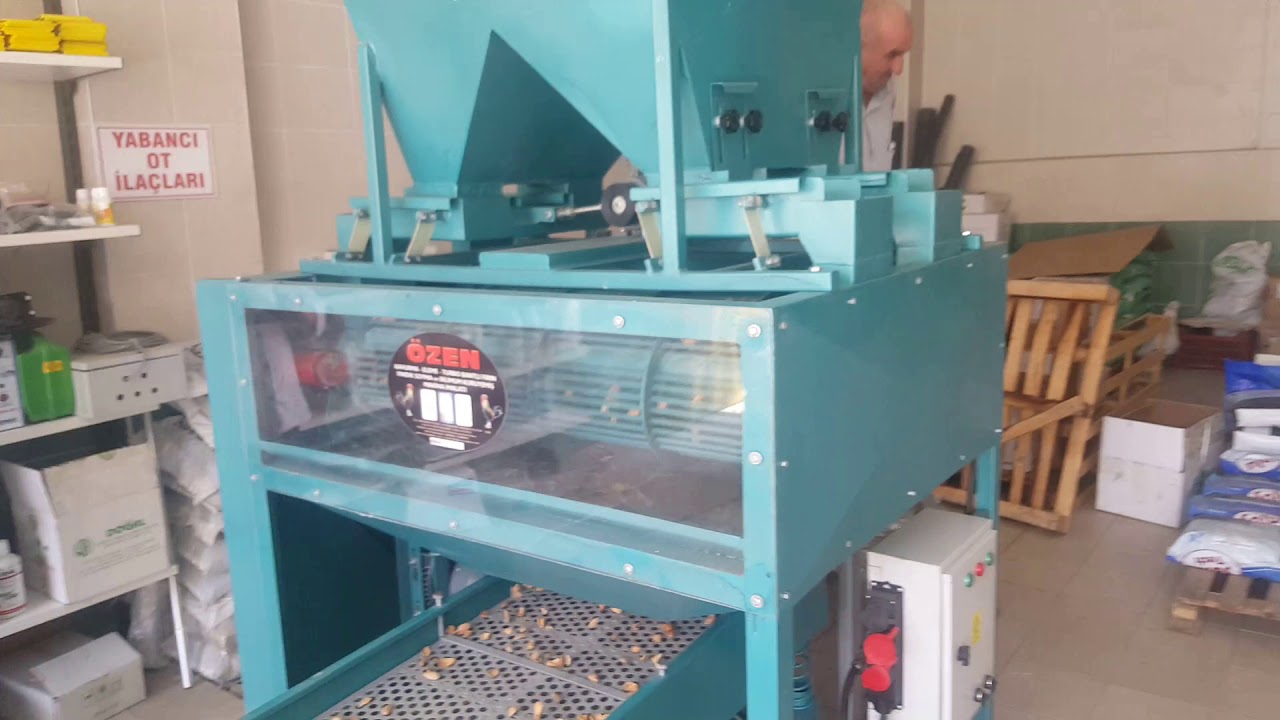 Badem Kırma Makinesi Almond Crushing Machine - YouTube