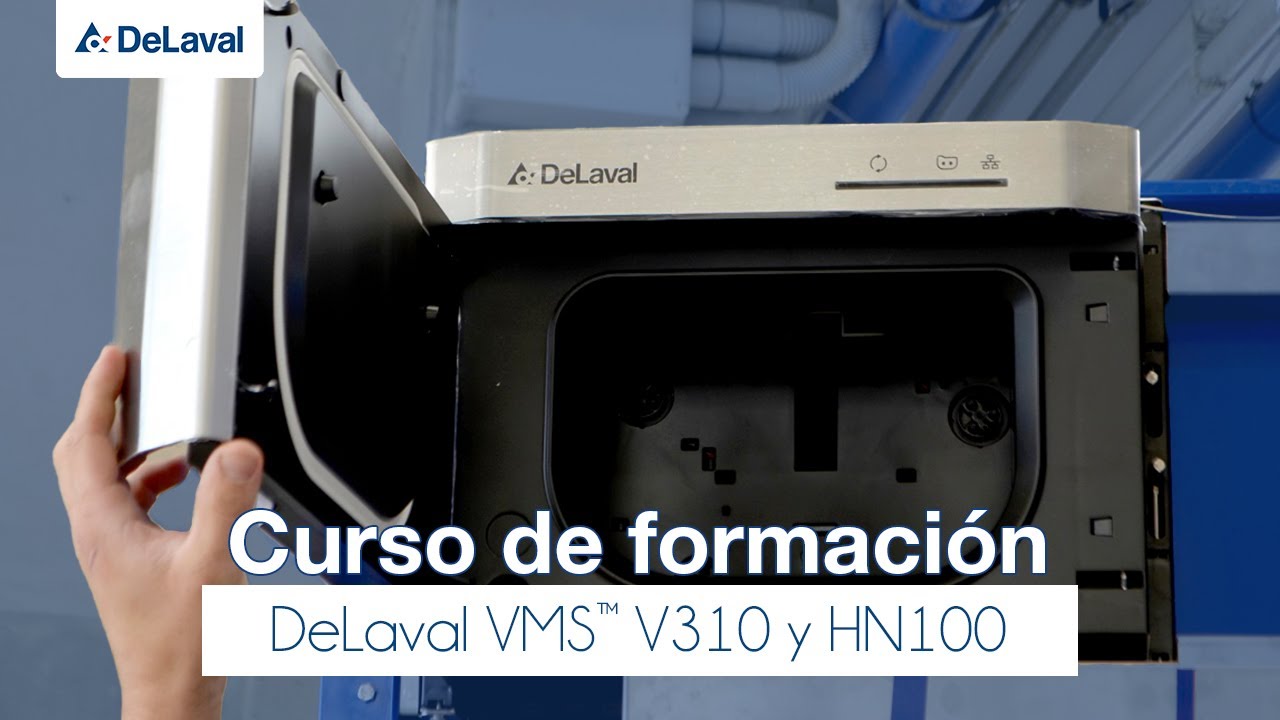 DeLaval | Curso de formación DeLaval VMS V310 y HN100 - YouTube
