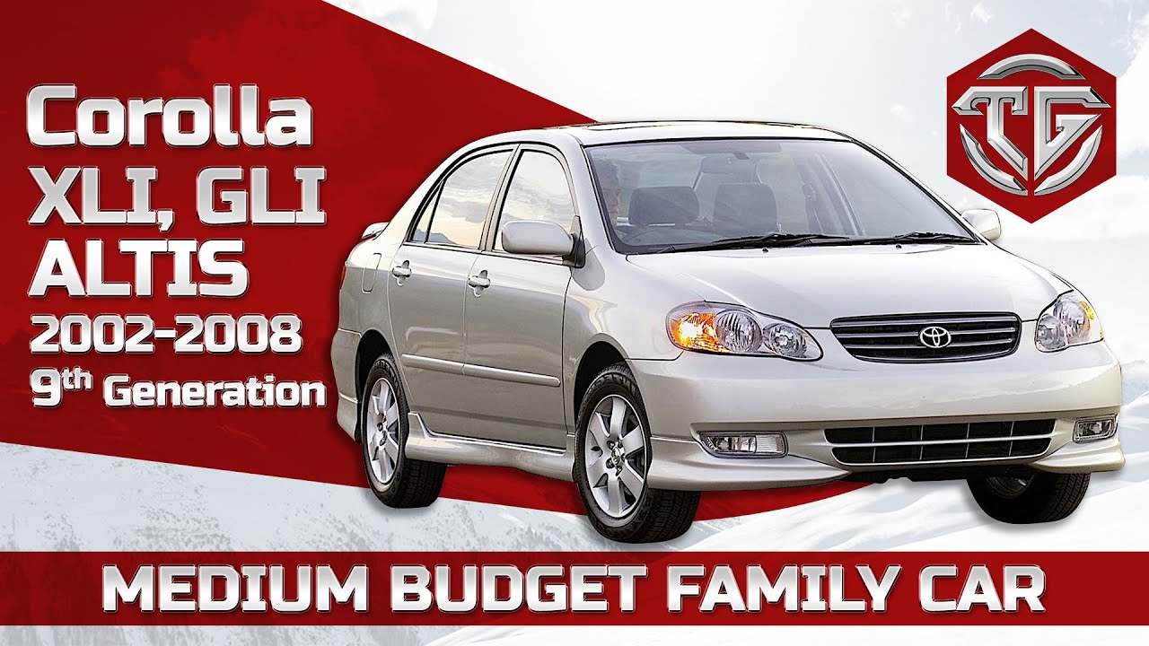 Corolla XLI, GLI, Altis 1.8, SE Saloon | Used Cars in Pakistan | The ...