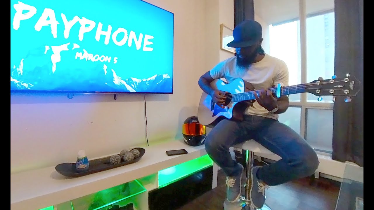 Maroon 5 - Payphone - Fingerstyle Guitar Cover - YouTube