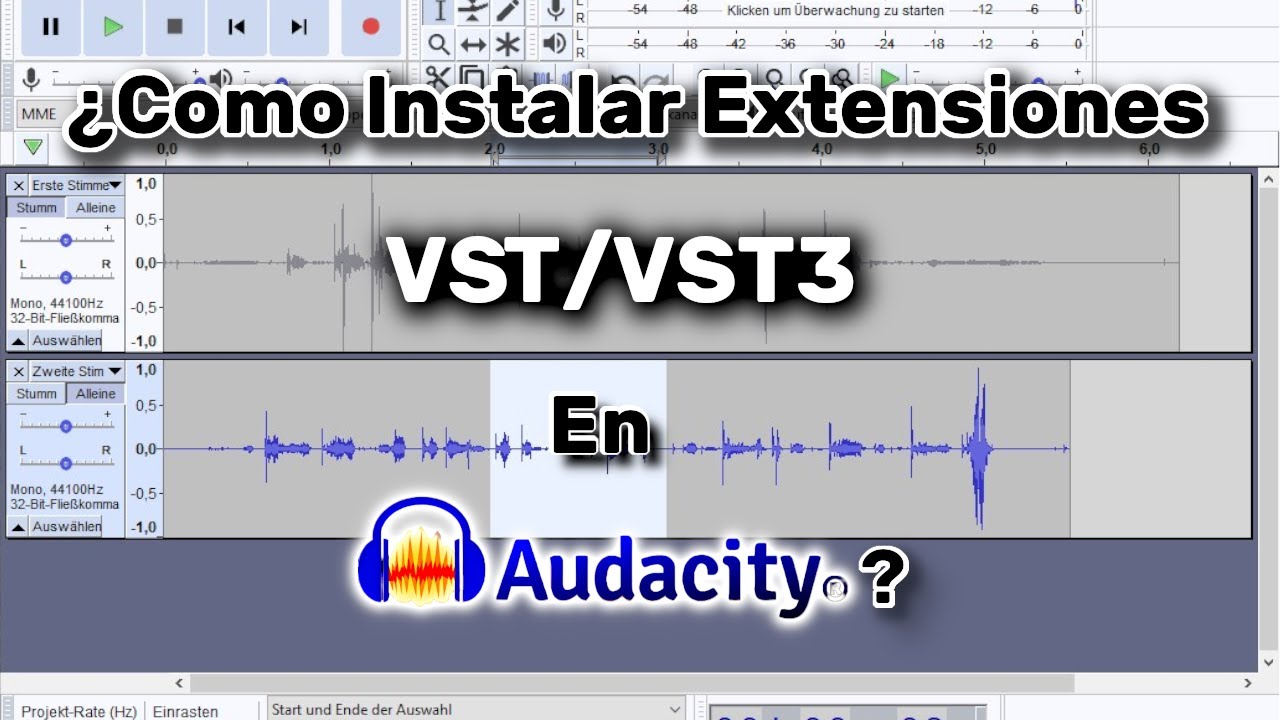 ¿Como Instalar Extensiones VST/VST3 En AUDACITY? - YouTube