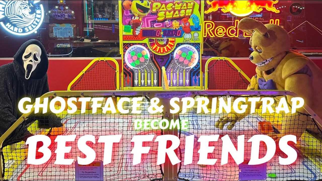 Ghostface & Springtrap become Best Friends ! 🔥👻🐰🔥 - YouTube