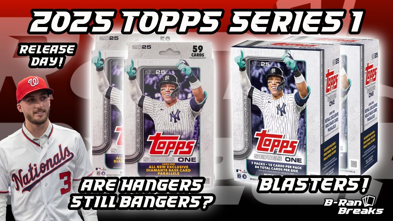 ARE HANGERS STILL BANGERS? 🔥 2025 Topps Series 1 Baseball Hanger ...