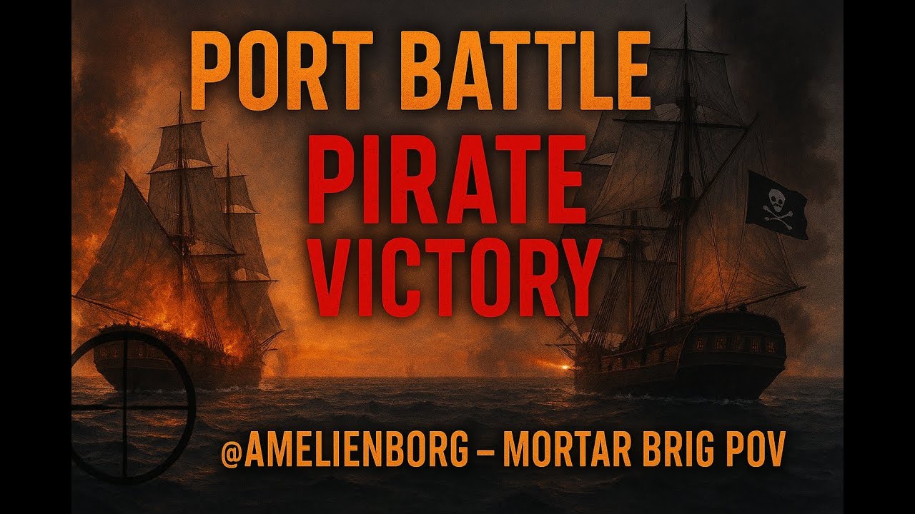 Naval Action PVP | Port Battle | France vs. Pirates @ Amelienborg ...