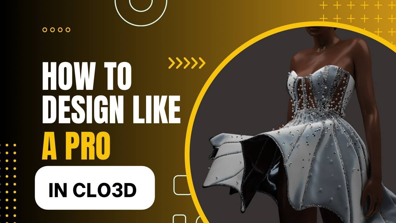 clo3d and marvelous designer tutorial - YouTube