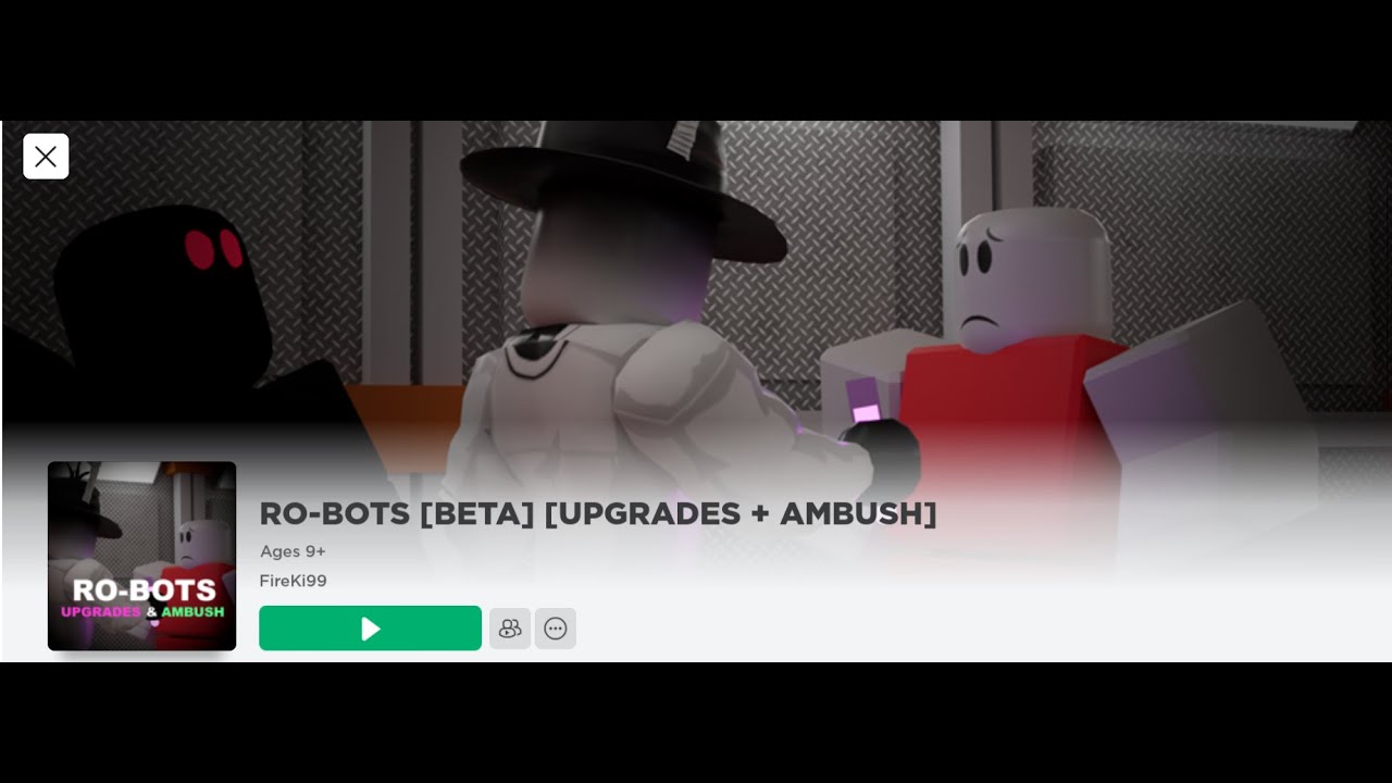 Sunday stream - Roblox RO-BOTS [BOTS] [UPGRADES + AMBUSH] - YouTube