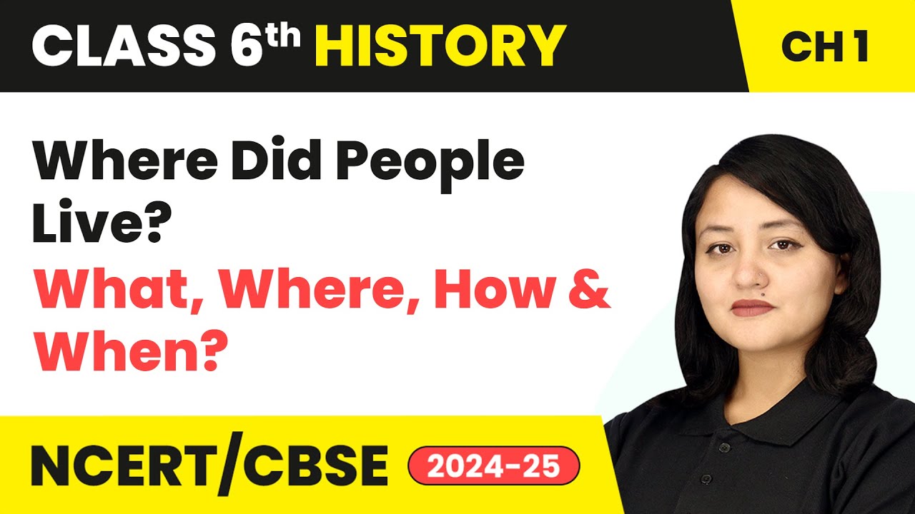 Where Did People Live? - Introduction : What, Where, How and When ...