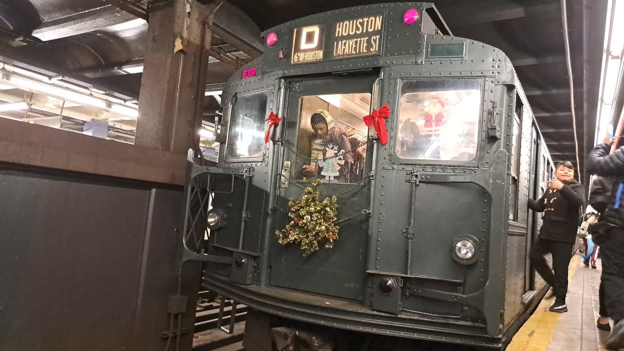R9 Ⓓ train round trip ride from 2nd Avenue to 145th Street & back to ...