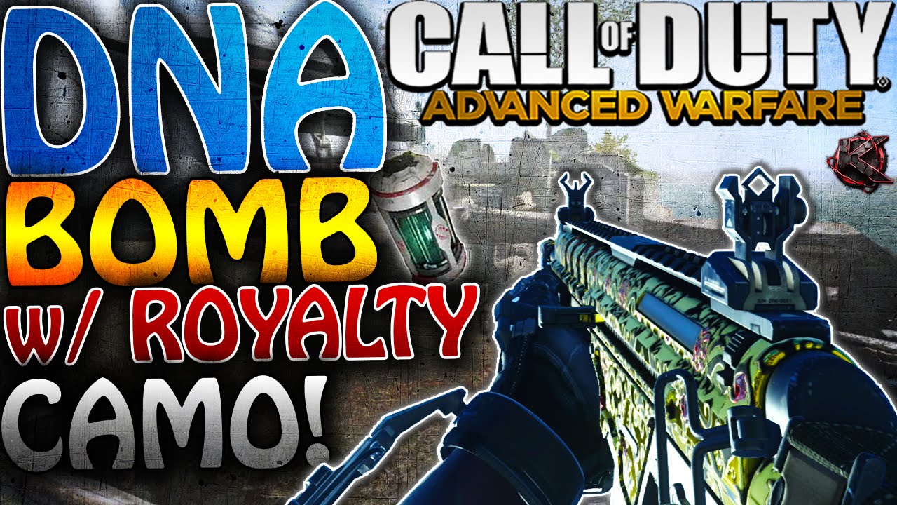 COD Advanced Warfare - "HBRa3" DNA Bomb w/ "Royalty Camo" on Defender ...