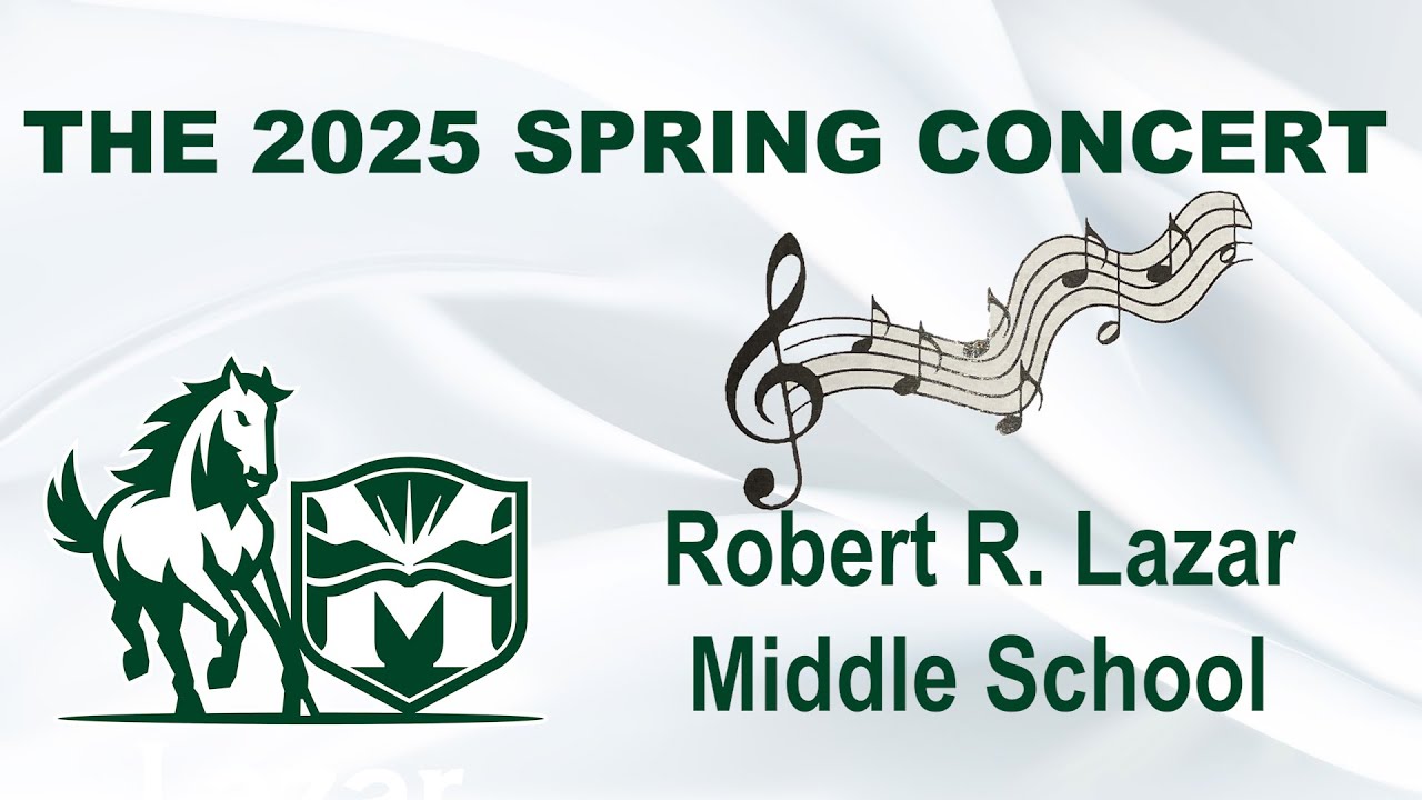 2025 Spring Concert at Lazar Middle School (7th & 8th Grades) - YouTube