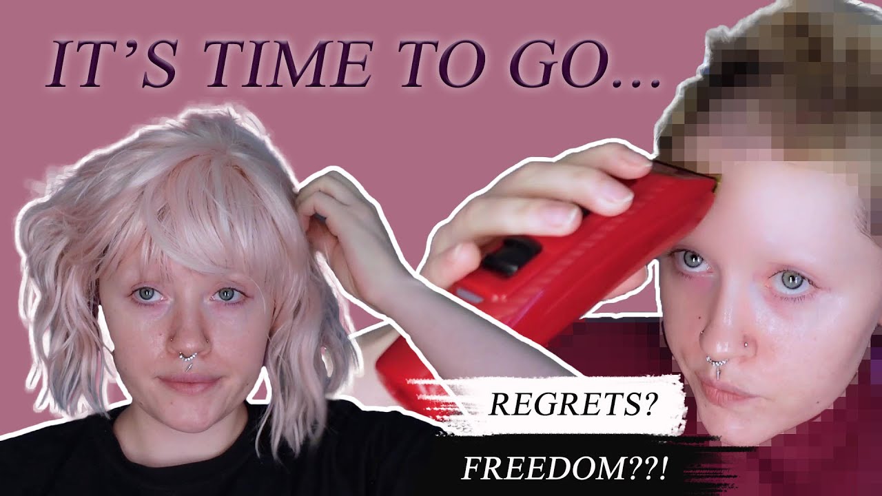 Shaving My Head After Worst Haircut of My LIFE | Scalp Reveal and What ...