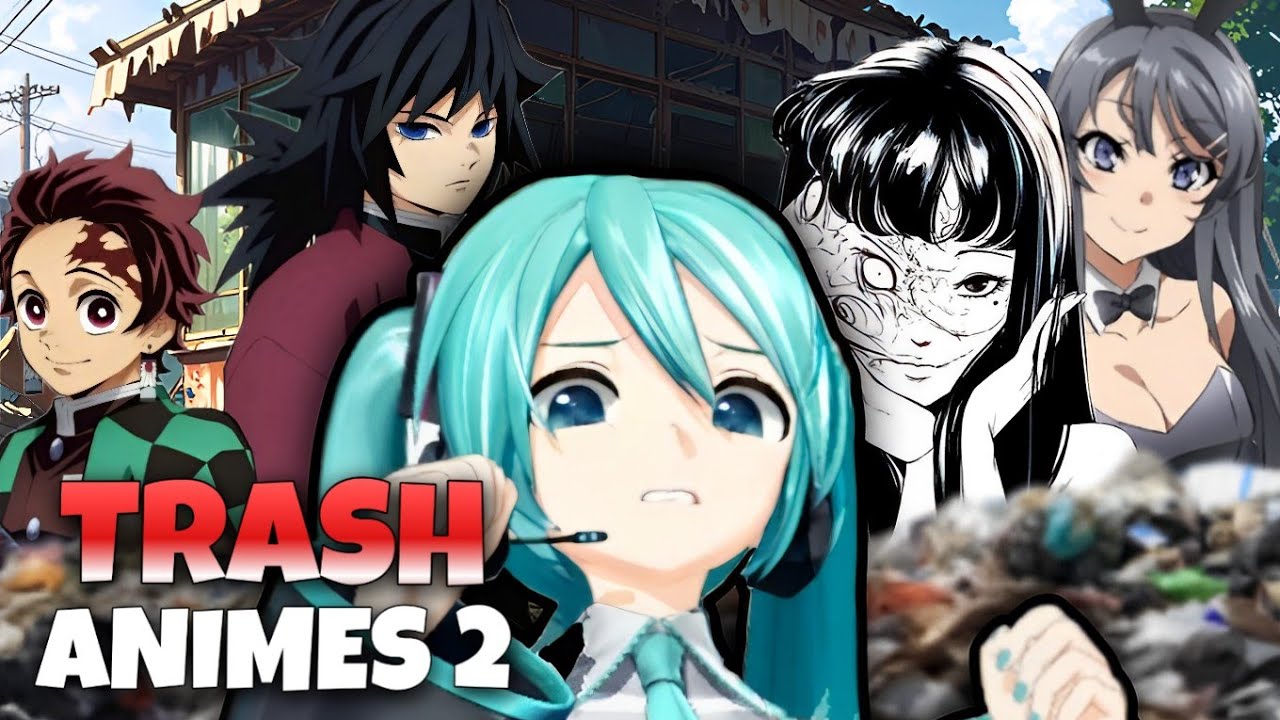 TRASH ANIMES 2 (Multi Anime Opening) [AMV] - YouTube