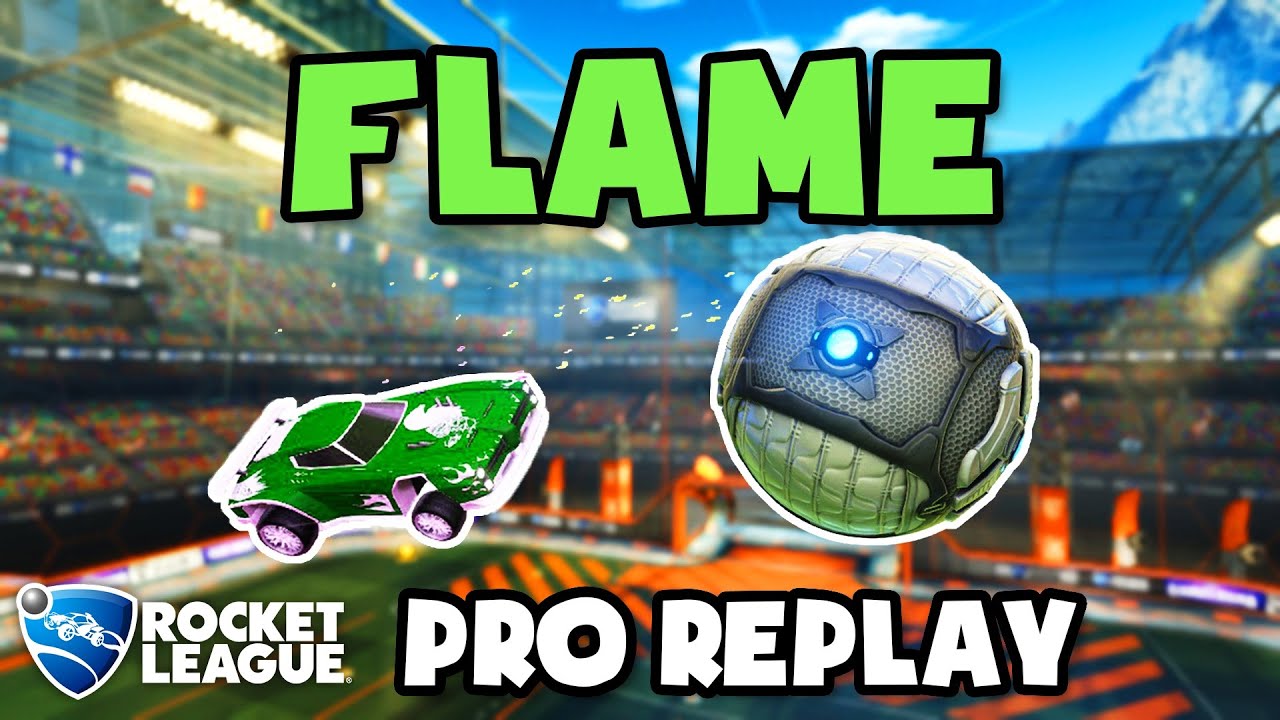 FlamE Pro Ranked 3v3 POV #102 - Rocket League Replays - YouTube