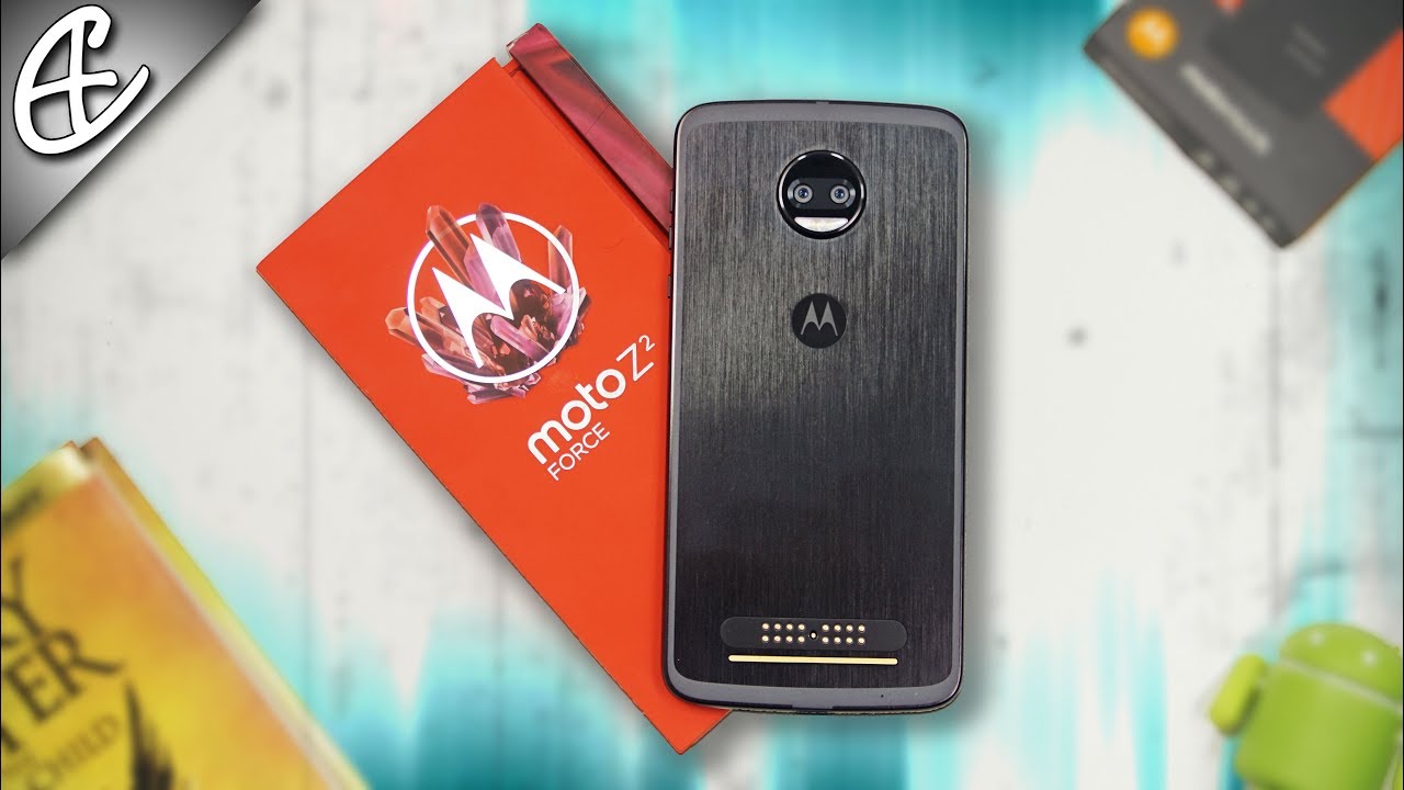 Moto Z2 Force w/ TurboPower Mod - Unboxing & Hands On! - YouTube