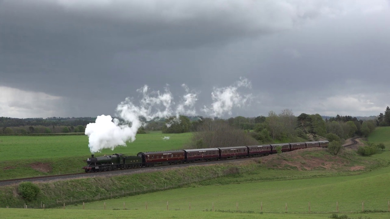 Steam of Severn Valley Railway in UK 4 (Apr. 2019) セバーン渓谷鉄道の蒸気機関車 イギリス ...