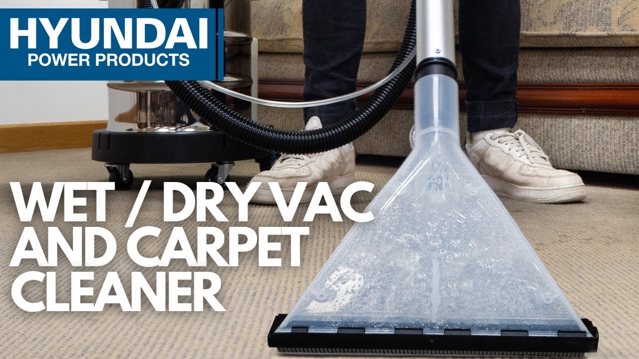 The Hyundai HYCW1200E Carpet Cleaner & Wet and Dry Vac (1200W ...