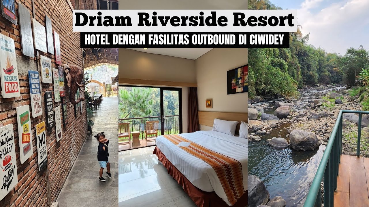 DRIAM RIVERSIDE RESORT || Hotel Dengan Fasilitas Outbound Di Ciwidey ...