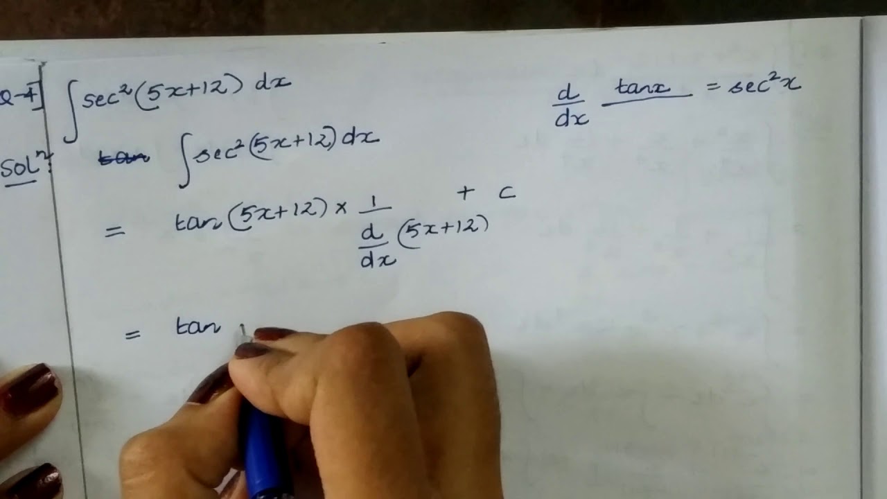 Class XII Chapter 7 Integration(Lecture 5) - YouTube