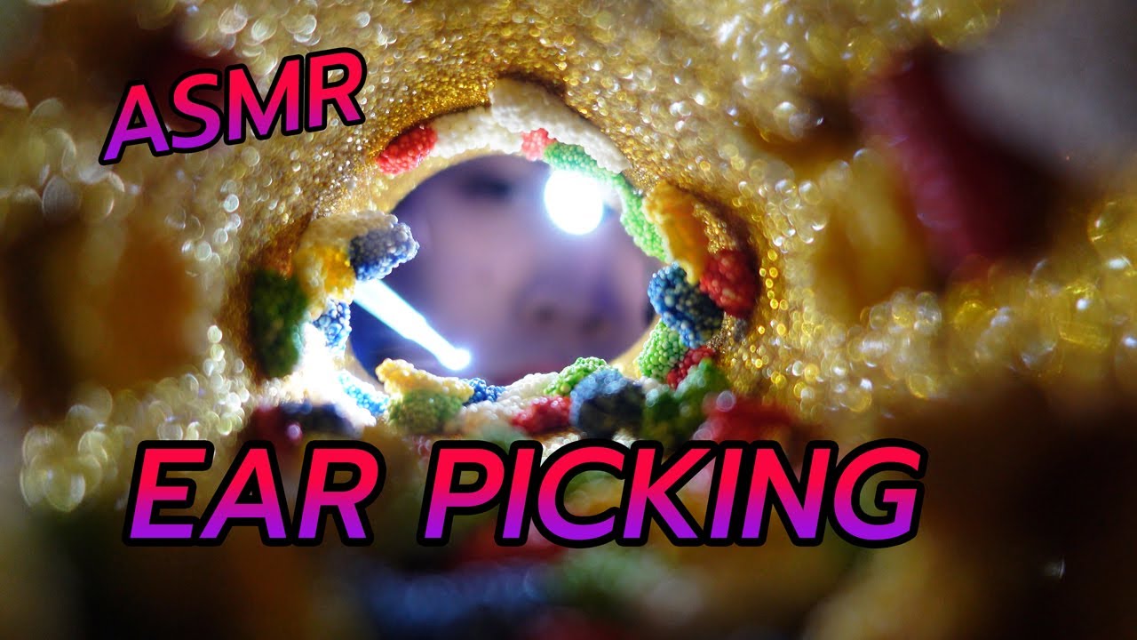 ASMR Ear Picking แคะหู เป่าลม ฟินๆ - YouTube