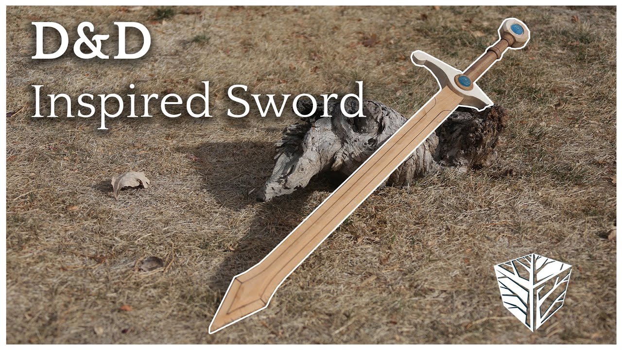 A custom sword for a D&D character - YouTube