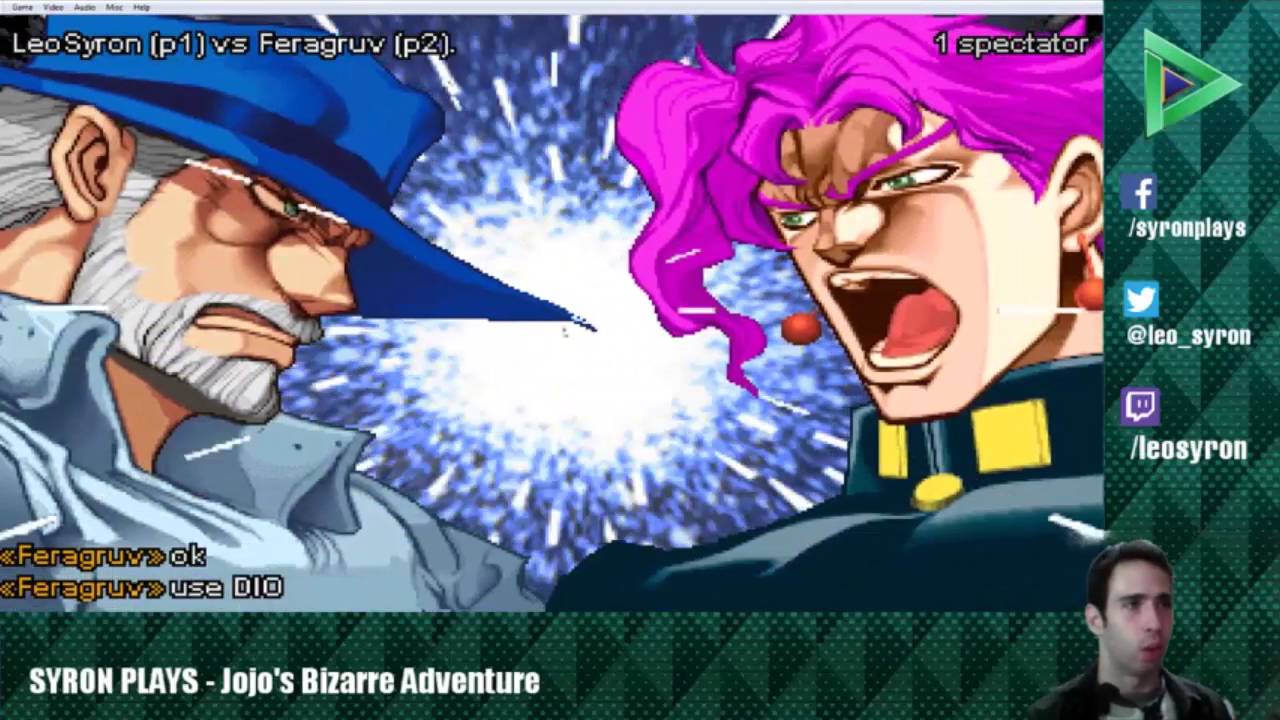 RERO RERO DUEL - Syron Plays Jojo's Bizarre Adventure for arcades #1 ...