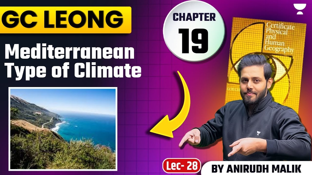 [GC Leong Series] Mediterranean Type of Climate | Geography | UPSC/IAS ...
