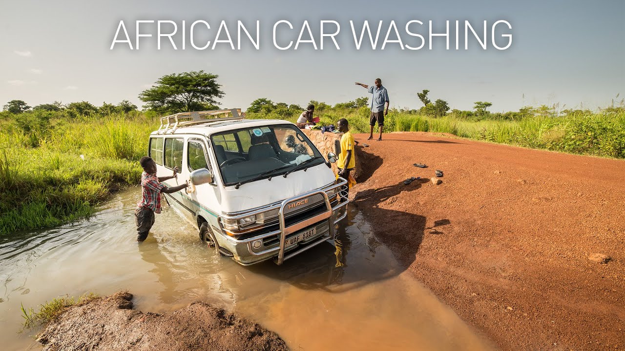 African car washing - YouTube