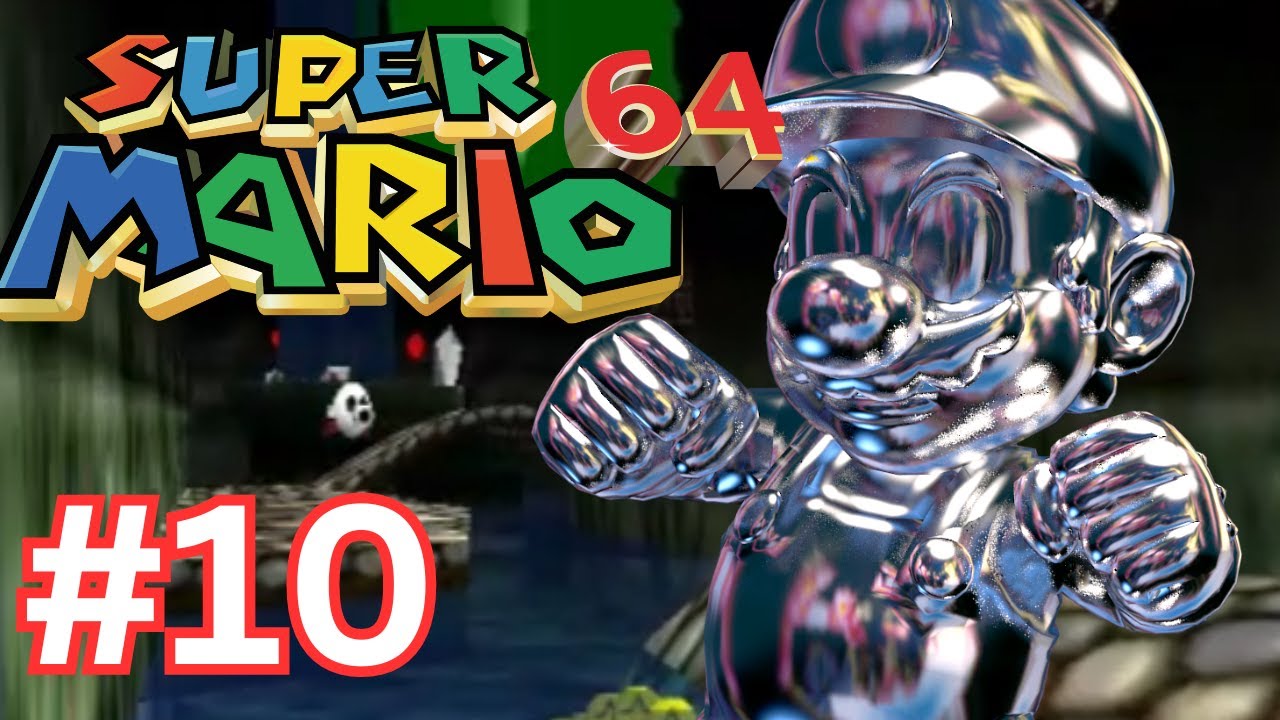 Let’s play: Super Mario 64: Part 10: Metal mario, snowman's lost body ...