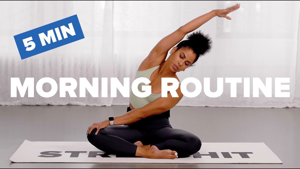 Morning Flexibility Routine To Help Ease Into The Day - YouTube