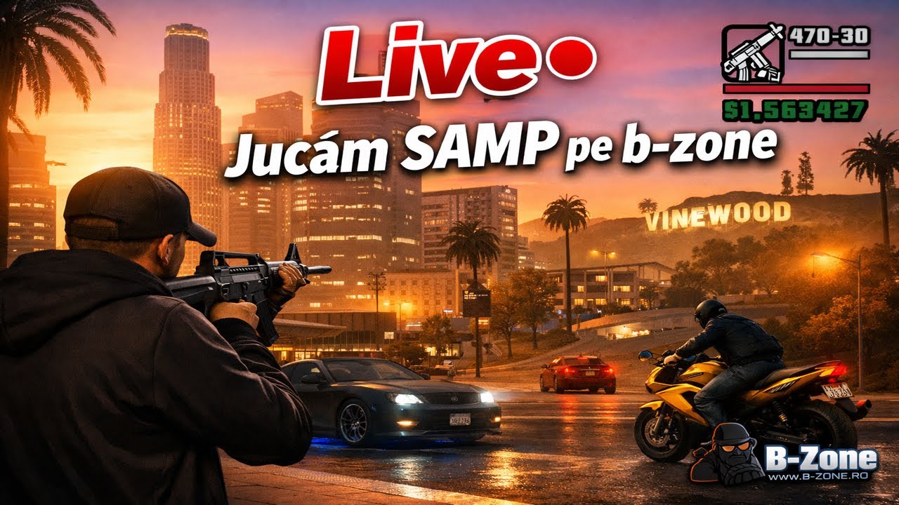 🔴LIVE PE B-ZONE - FACEM RAPORT ÎN LVPD - YouTube
