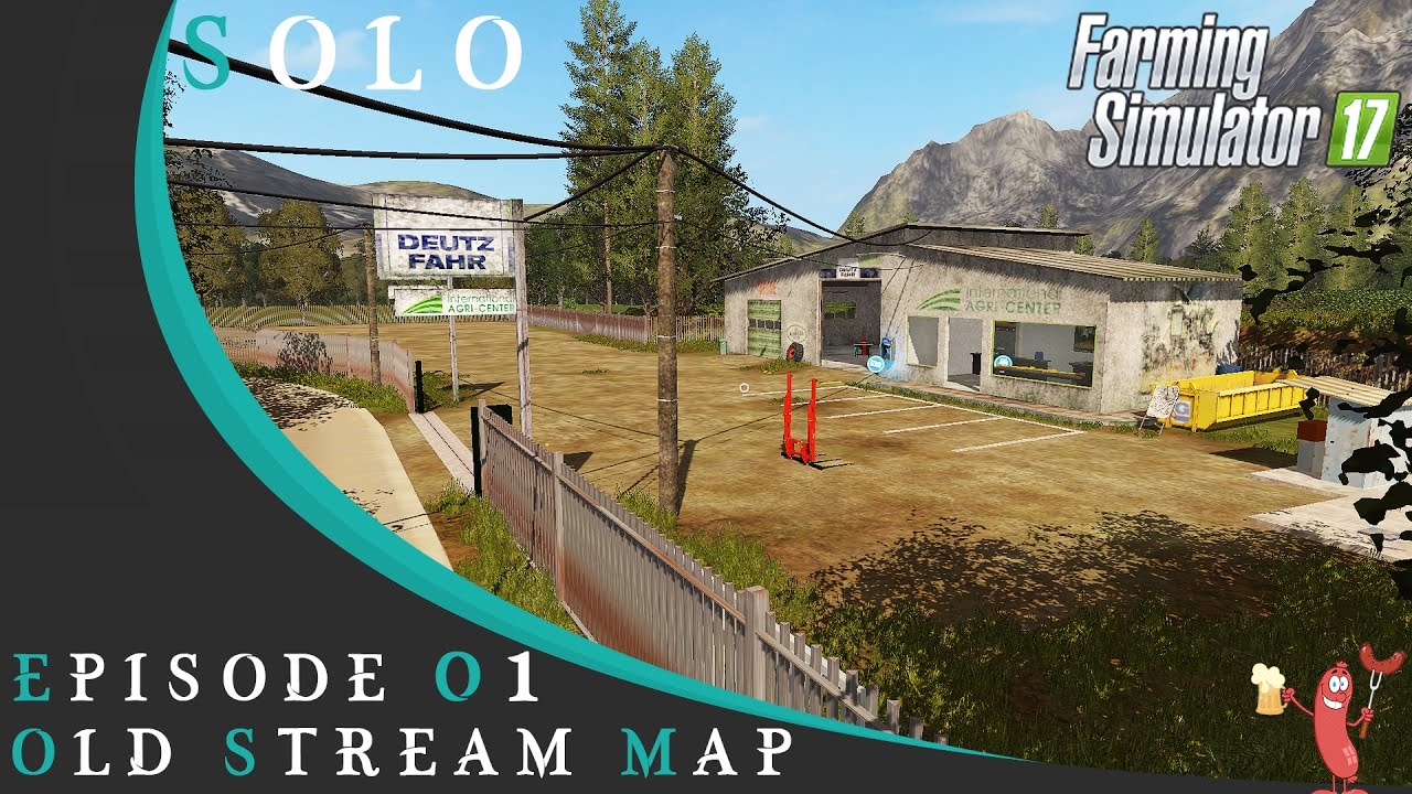 Farming Simulator 17| Old Stream Map| Episode 01|un nouveaux départ ...