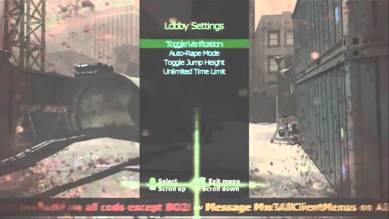 [MW3/XBOX] Mod Menu All Client Tu23 - YouTube